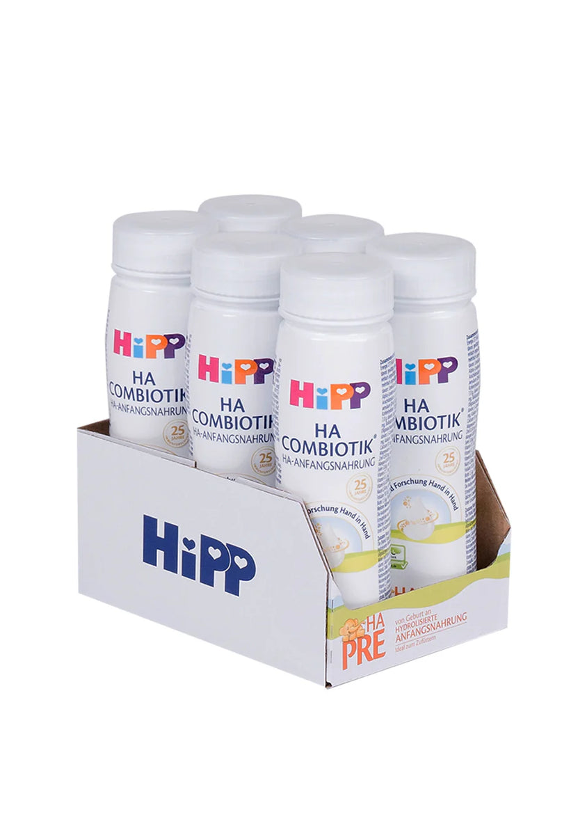 HiPP German Ready to Feed Hypoallergenic Stage Pre Cow Milk Formula 6x